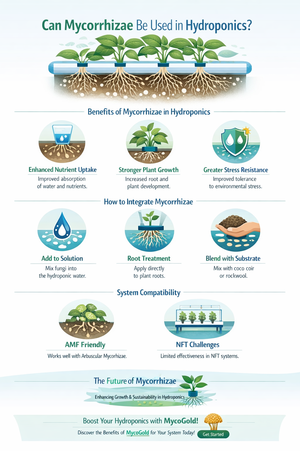 Can mycorrhizae be used in hydroponics? – BioStim